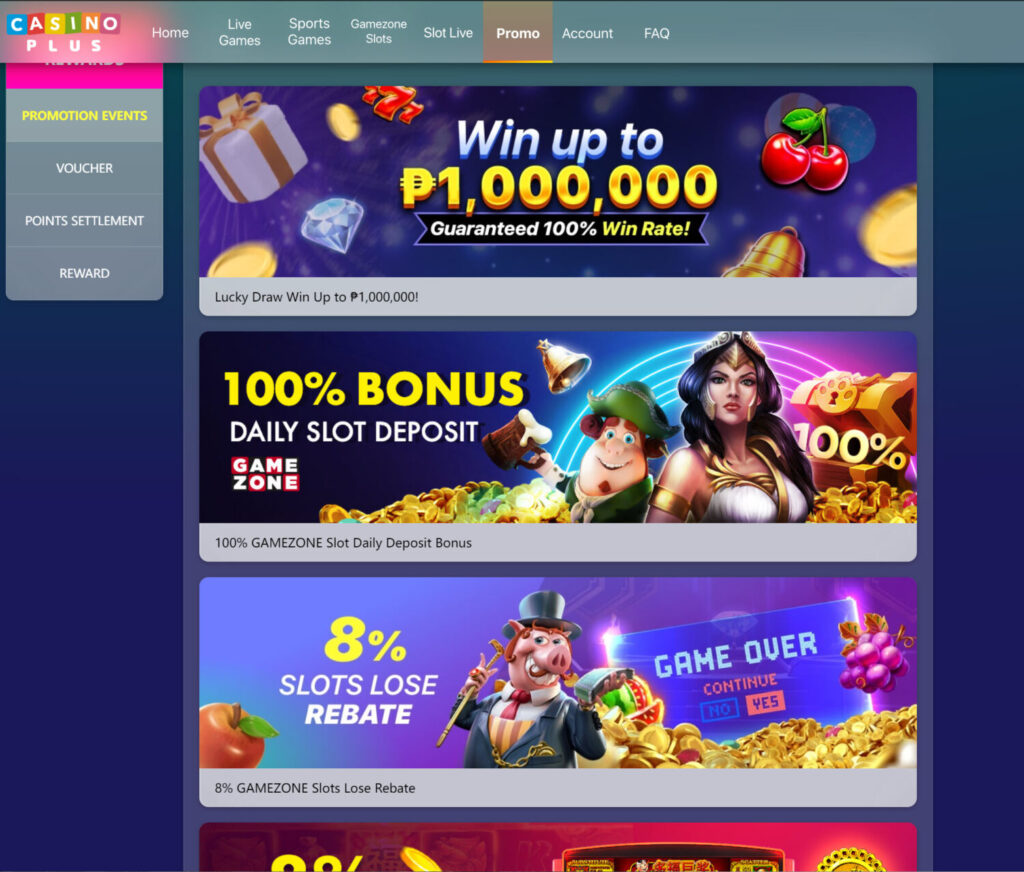 Casino Plus Review - Online Casino Gambling - Philippines
